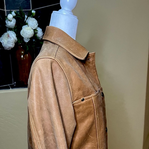 Talbots | Jackets & Coats | Vintage Talbots Leather Jacket Size S ...